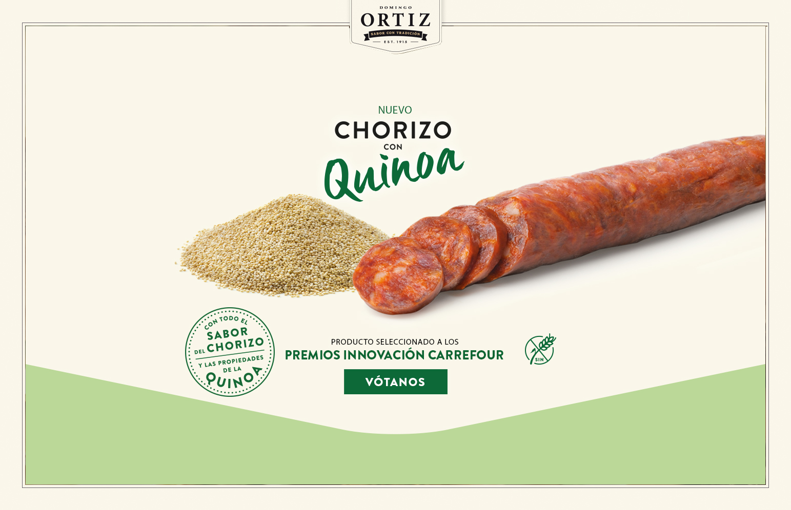OUR CHORIZO WITH QUINOA, AT THE CARREFOUR INNOVATION AWARDS - Embutidos ...